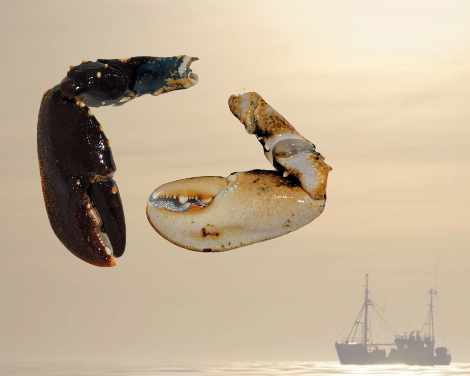 Helgoländer Nordseehummer Scheren & Schwänze (roh/TK)